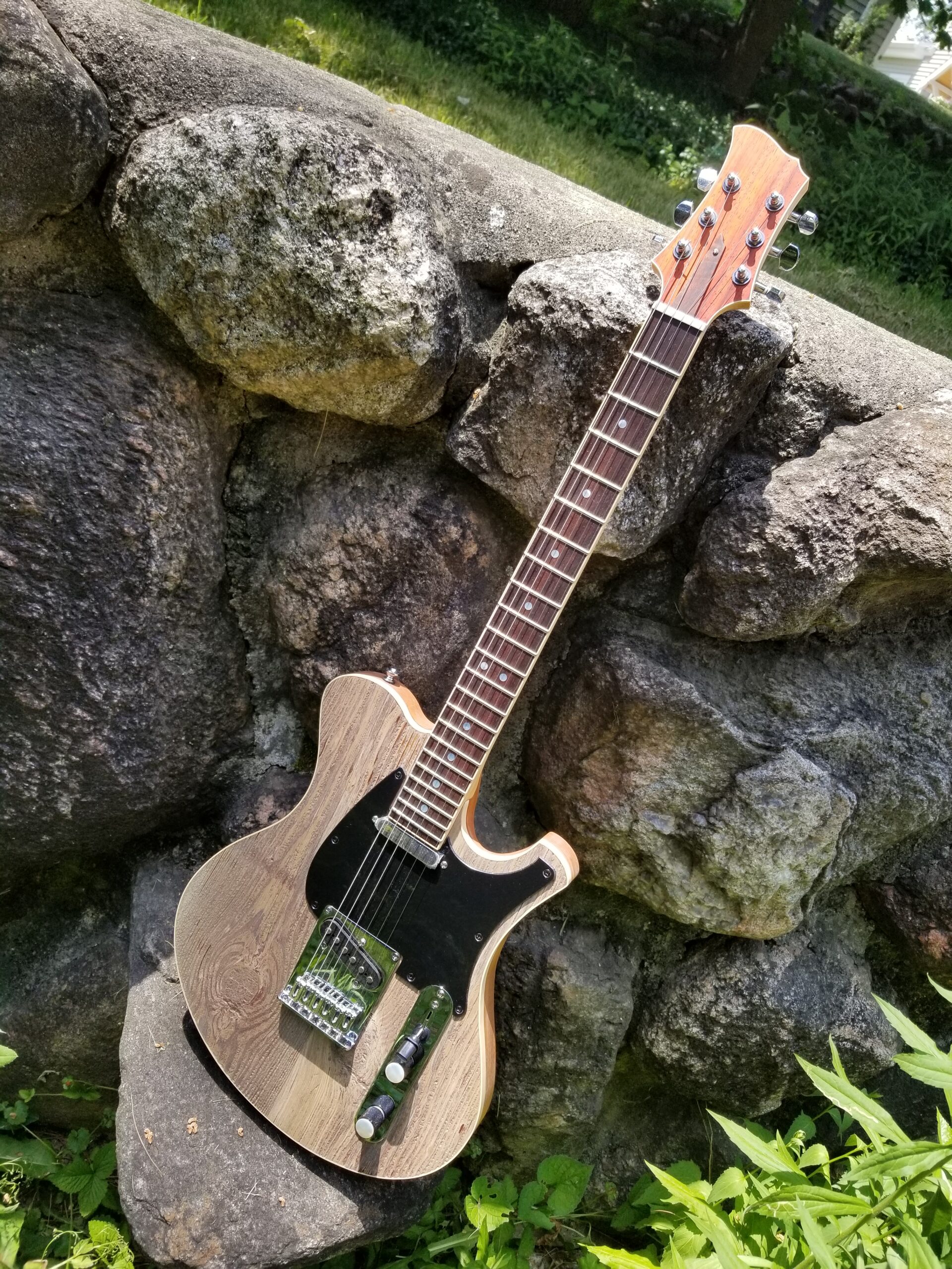Reclaimed Wood Coopcaster – Everest Custom Guitars